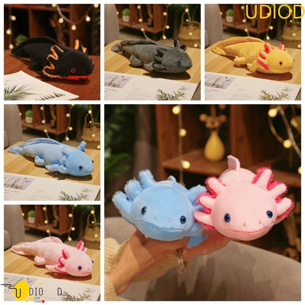 UDIOD Colorful Newt Plush Toy, Plushie Axolotl Salamander Plush Toy ...