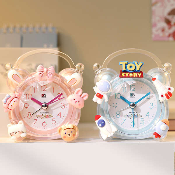 Kids Little Alarm Clock Girl 2024 New Mini Elementary School Student ...