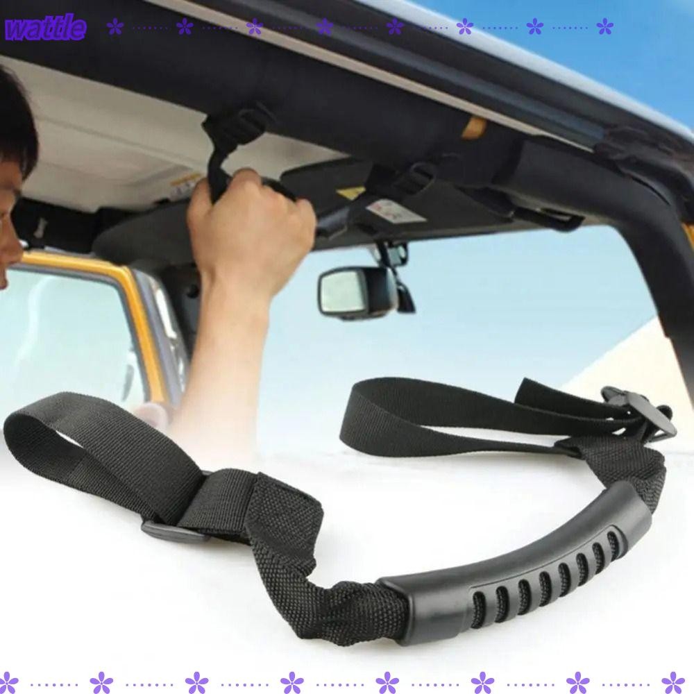 WATTLE Auto Interior Safety Handrail, Heavy Duty Non-slip Car Grab ...