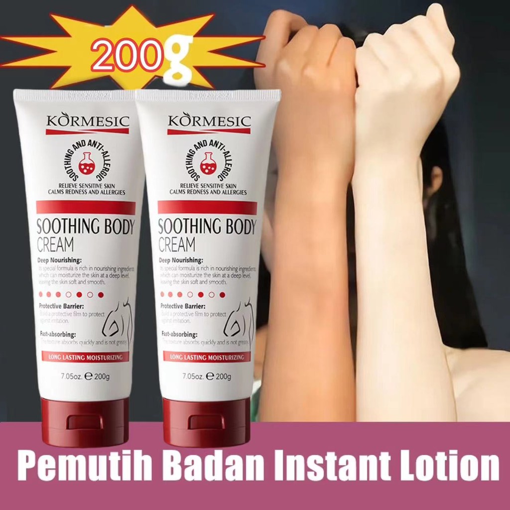 Effective Niacinamide Whitening Body Lotion 200g Permanent Whitening ...