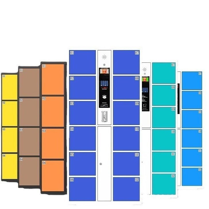 Supermarket Electronic Bag Storage Cabinet Mall Smart Locker School ...