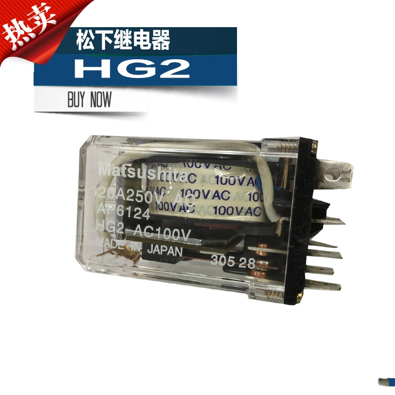 Panasonic Relay HG2-DC12V HG2-DC24V HG2-AC100V AC200V | Shopee Philippines