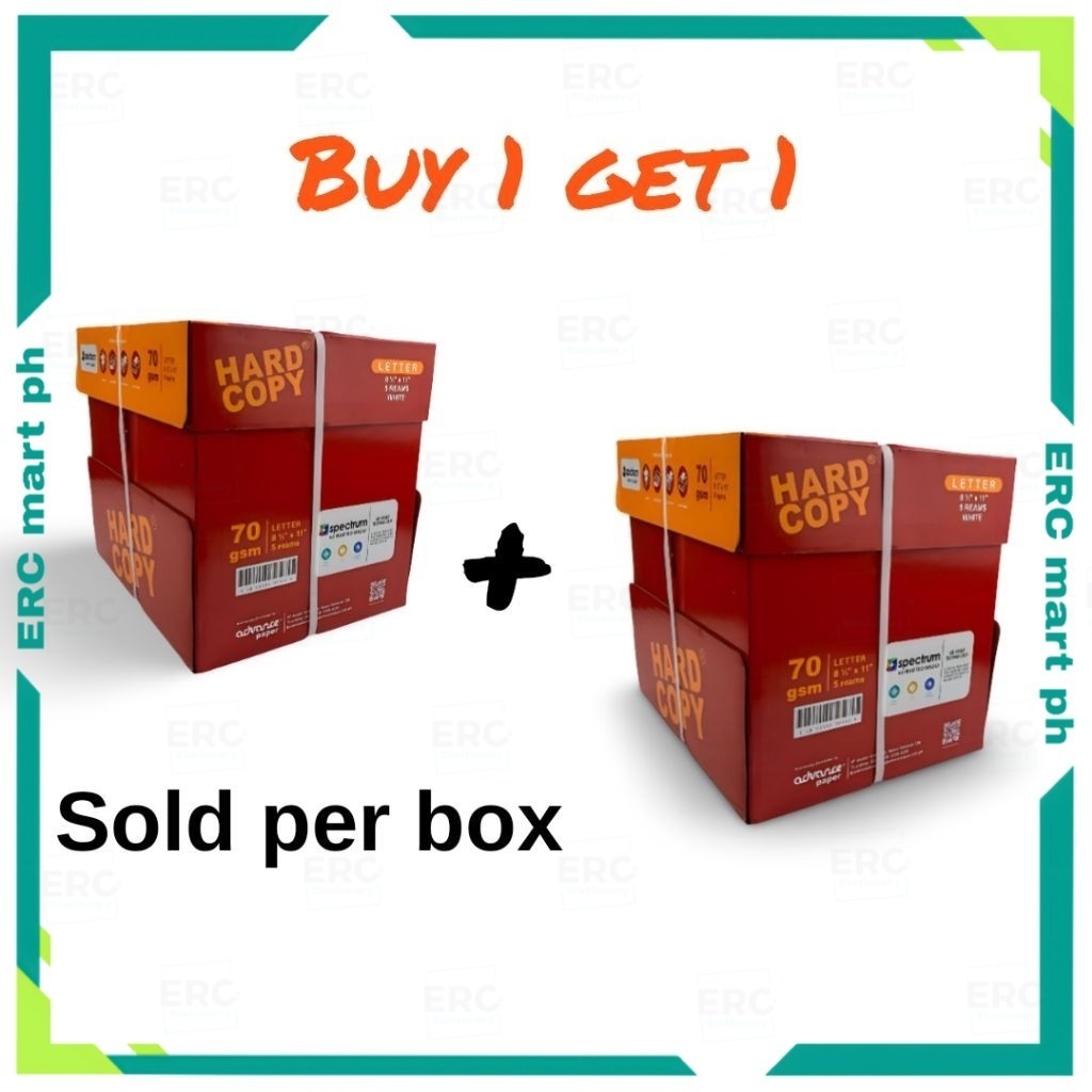 [Sold per box] HARD COPY Short A4 Long Bond Paper 70gsm Coupon Band ...