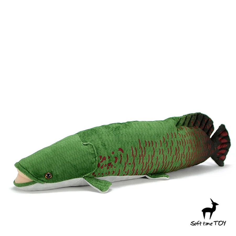 Giant Arapaima Gigas High Fidelity Anime Cute Pirarucu Plushie Fish ...