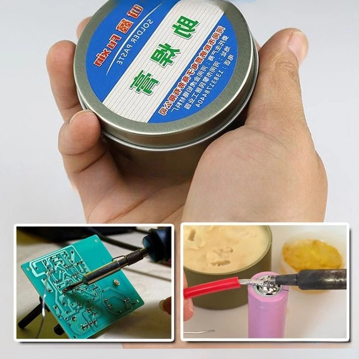100g Solder Paste Soldering Flux Lead-free No-clean Solder Grease Iron ...