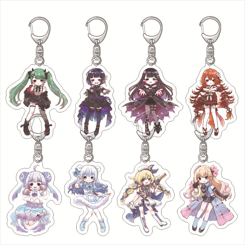 VOCALOID Virtual Singer Hatsune Miku Acrylic Keychain Virtual Singer ...