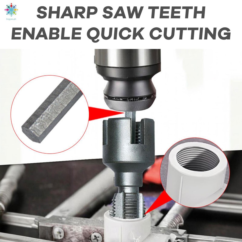 Portable PVC Pipe Threader Tool Internal & External Pipe Threading Tool ...