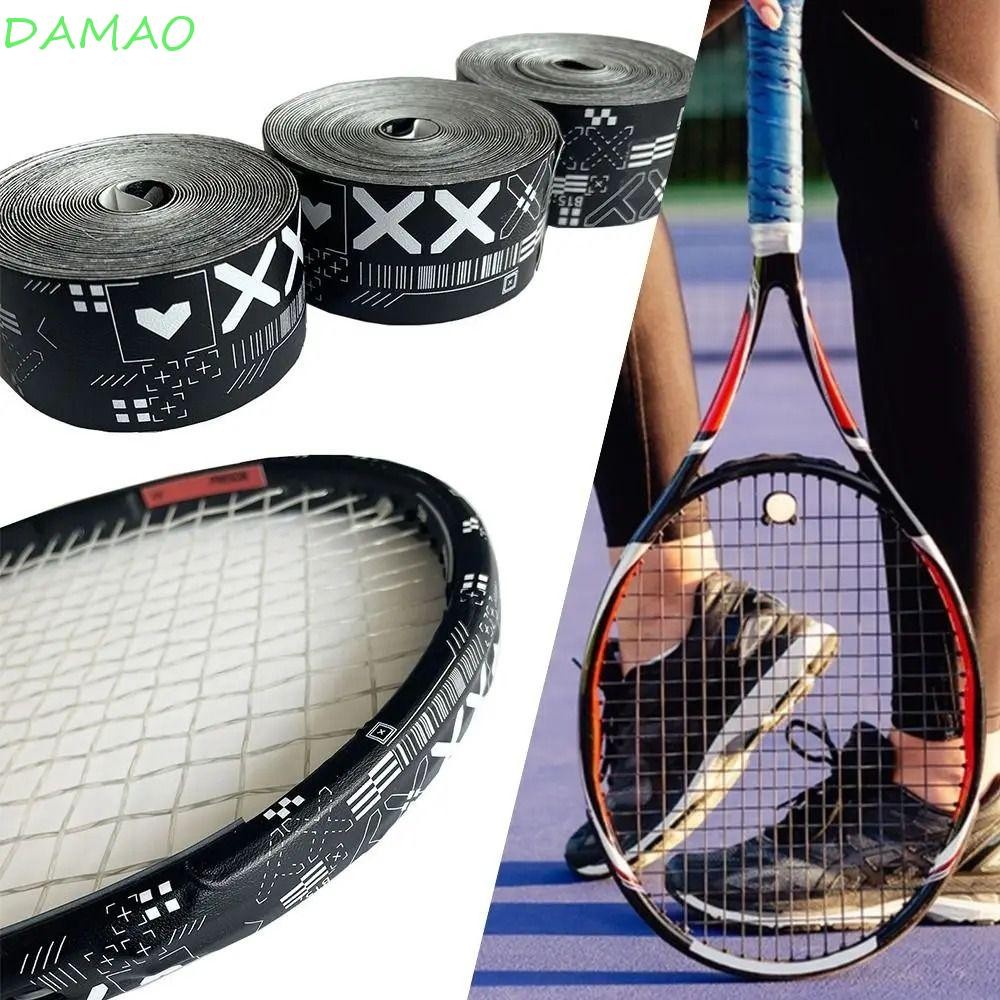 DAMAO Tennis Protective Tape, Scratch Prevent Reduce Impact Racquet ...