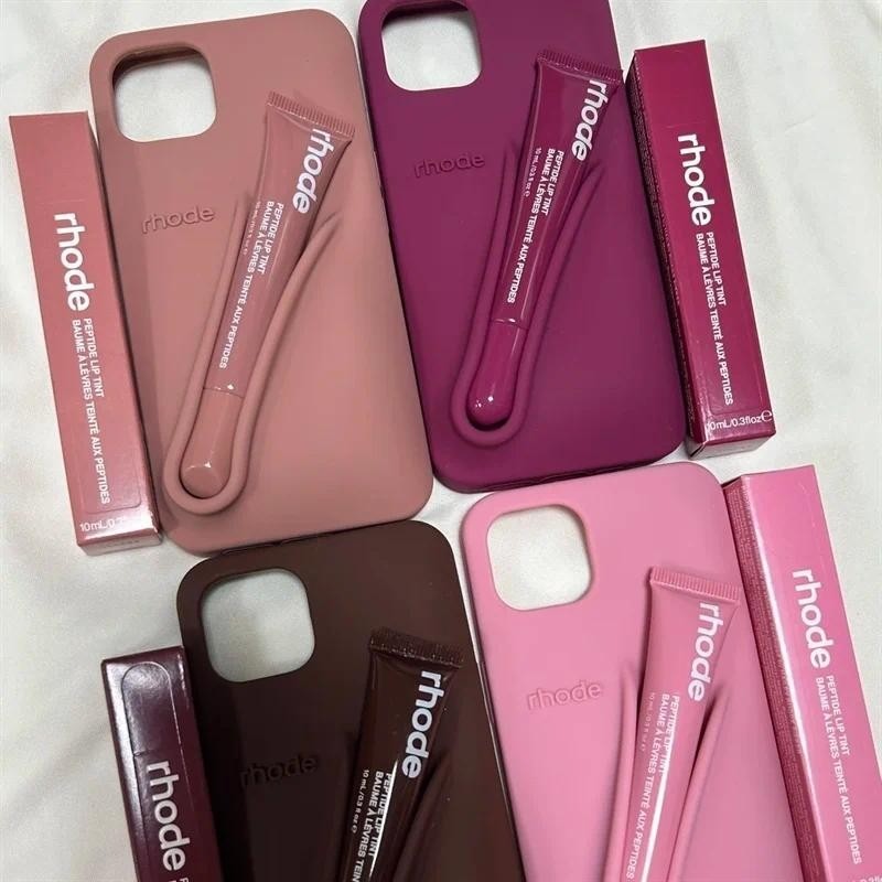 Rhode DIY Lipstick Soft Silicone Phone Case for IPhone 11 13 12 14 16 ...