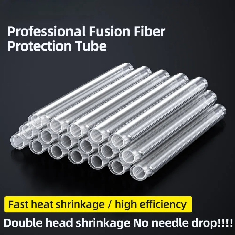 Brand New Fiber Optic Tubes 100-500 Pieces Fiber Optic Tubes Fiber Optic Heat Shrink Tubing ...