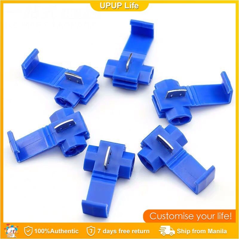 50Pcs Tap Connector Quick Electrical Cable Connector Snap Splice Lock ...