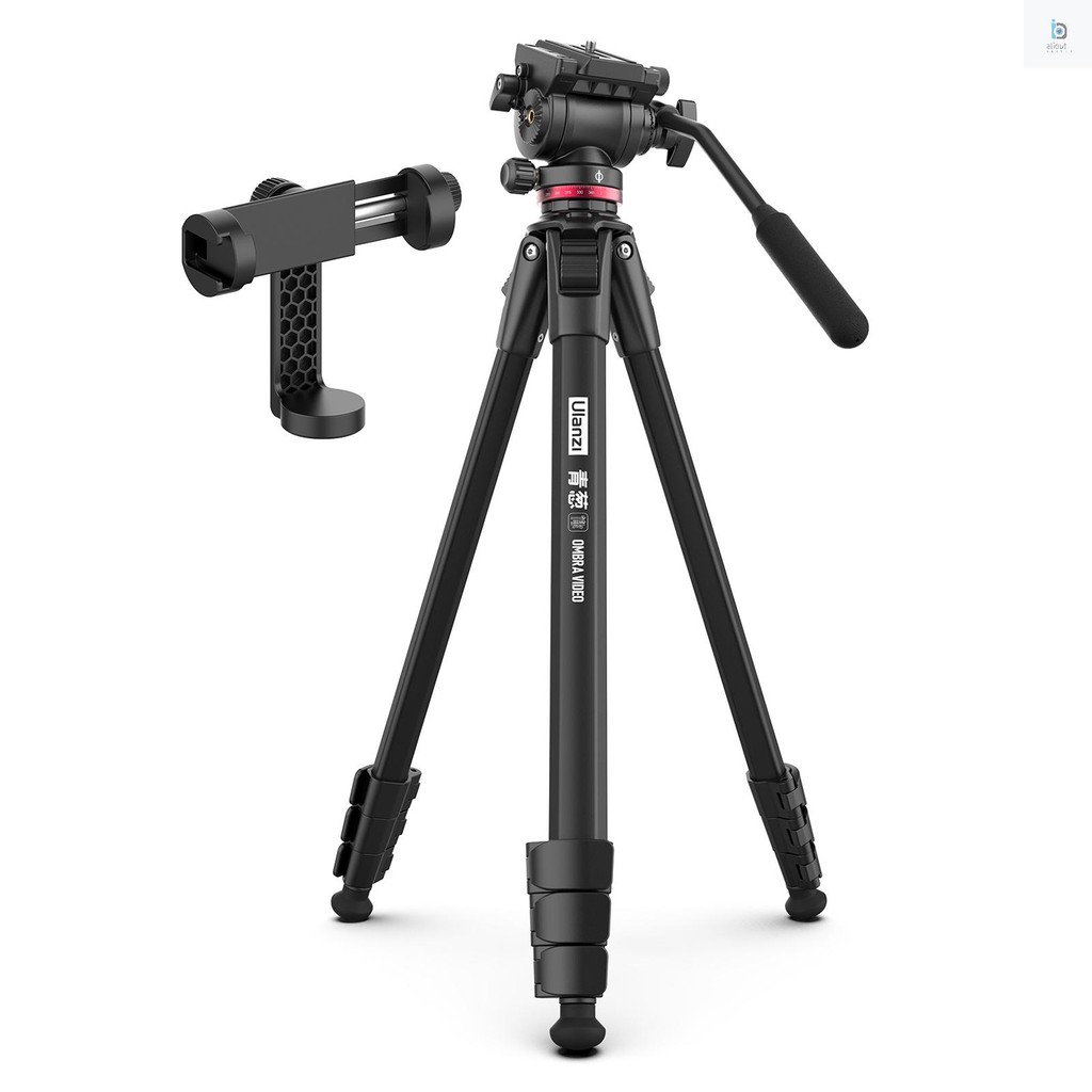 Ulanzi 160cm/62.99in Portable Camera Tripod Stand Aluminum Alloy Phone ...