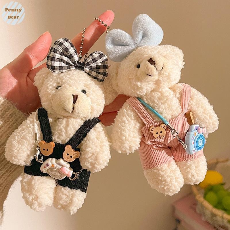 [Penny Bear] Bear Plush Toy Keychain Cartoon Backpack Bear Soft Stuffed ...