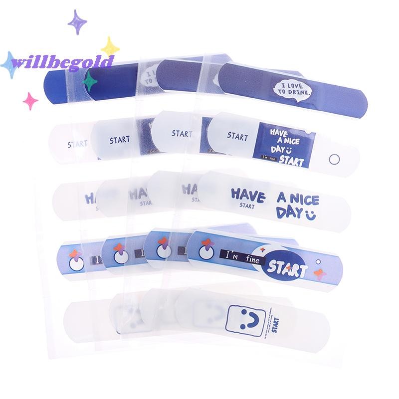 [WillBeRedP] 20Pcs/Box Waterproof Band Aid Wound Plaster First Aid ...