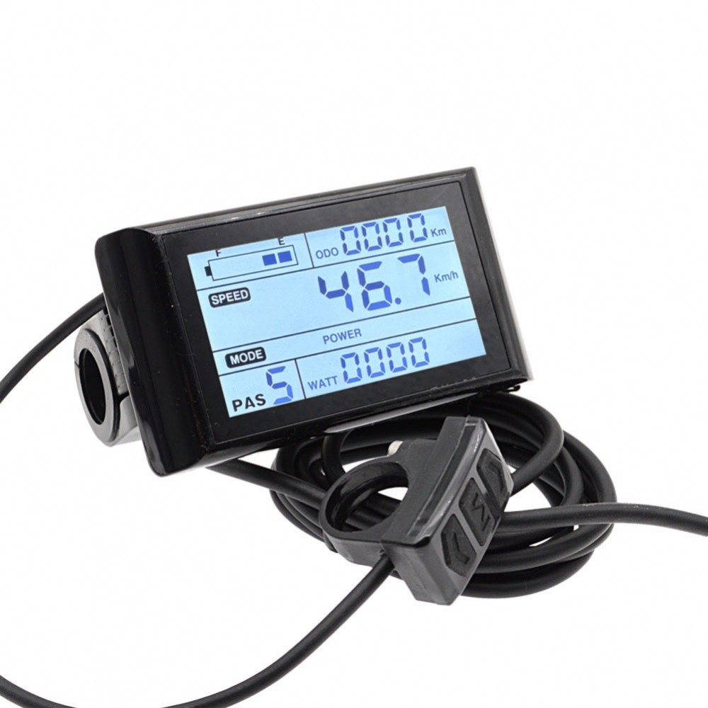 Ebike Speed Regulating Instrument SW900 LCD Display with 7pin for ...