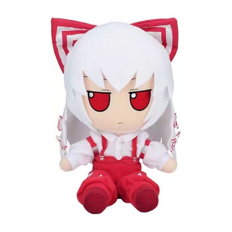 Touhou Project Fujiwara Girl Red fumo Doll Plush Doll Doll Anime ...