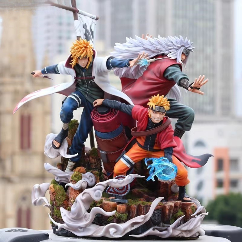 Blind Box Naruto Figure Bonds of Fate Uzumaki Naruto Jiraiya Minato ...