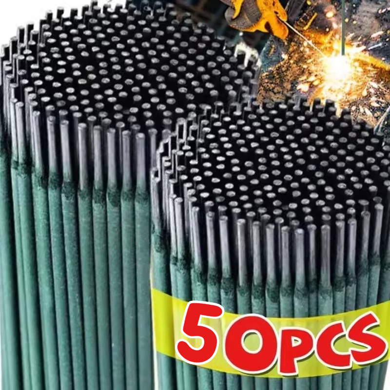 Green Welding Rods Carbon Steel AC/DC 300x2mm | Low Spatter Stable Arc ...
