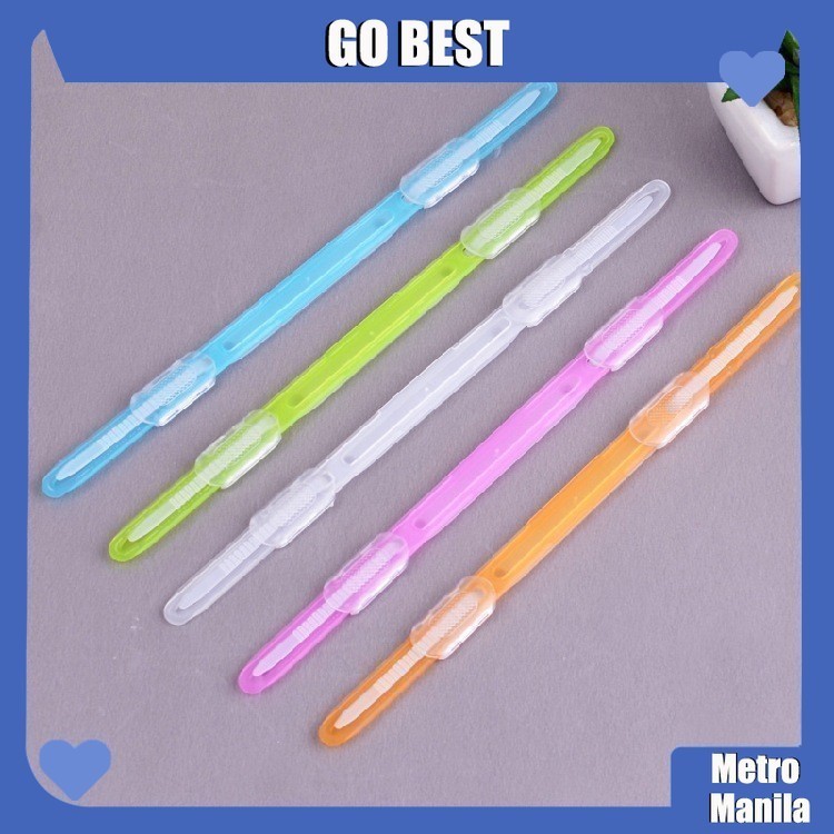 24pcs/Pack Two Hole Paper Fastener Plastic For School Office Mix Colour ...