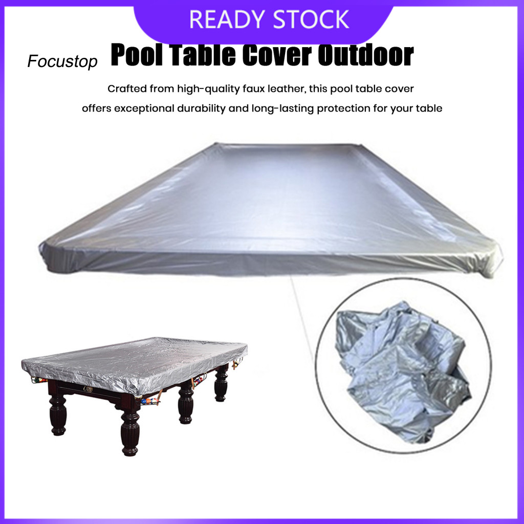 FOCUS Pool Table Cover Outdoor Sunproof Pool Table Cover Waterproof ...