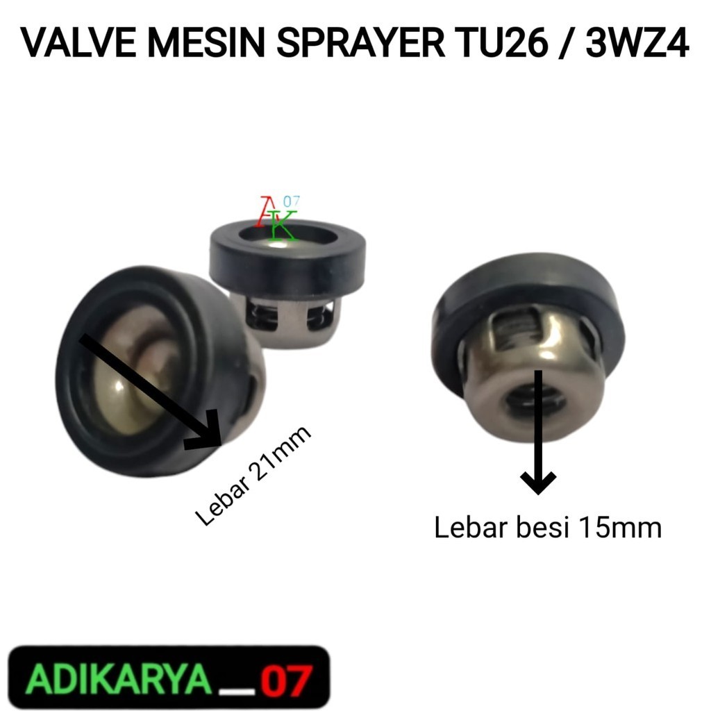MESIN Valve Assy Thick Water Valve Pest Spray Machine 2 Stroke TU26 ...