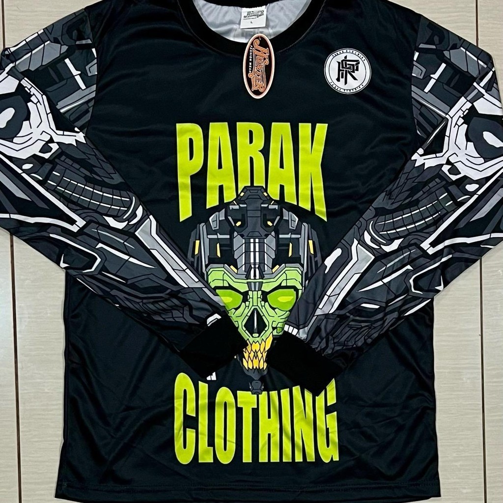 PARAK CLOTHING LONGSLEEVE MOTORCYCLE JERSEY IN FULL SUBLIMATION PRINT DRIFIT | Shopee Philippines