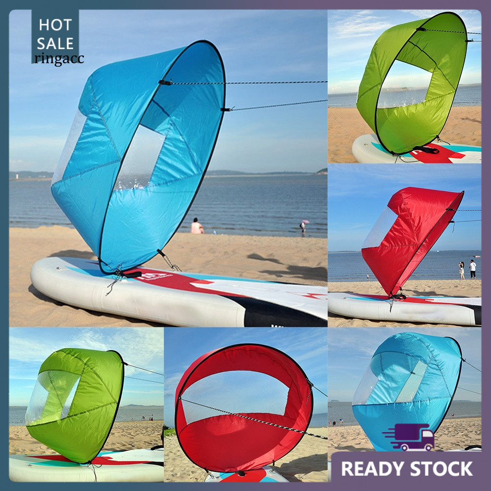 RGA Foldable Transparent Window Summer Surfing Wind Sail for Kayak ...
