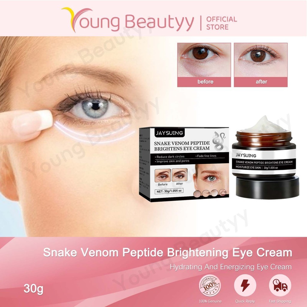 Snake Venom Peptide Brightening Eye Cream 30g Anti-Wrinkle Massage ...