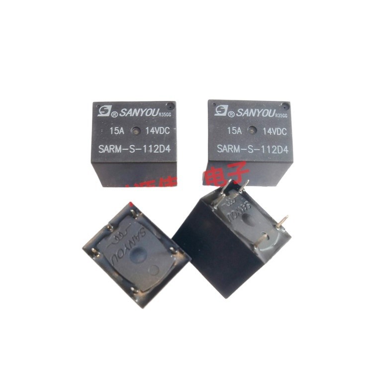 Brand New Ready Stock SARM-S-112D4 Genuine 12V 14VDC Sanyou Relay 15A 5 ...