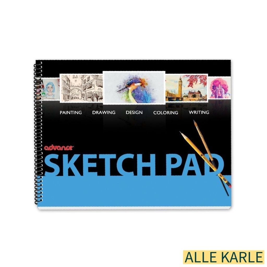 Advance Sketch Pad | 25 lvs | Alle Karle | Shopee Philippines