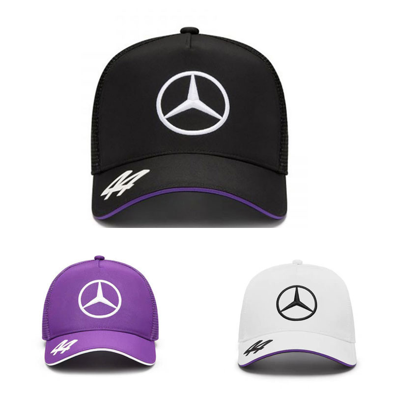 Men's Mercedes-AMG F1 Team 44 Lewis Hamilton GP Racing Baseball Cap ...