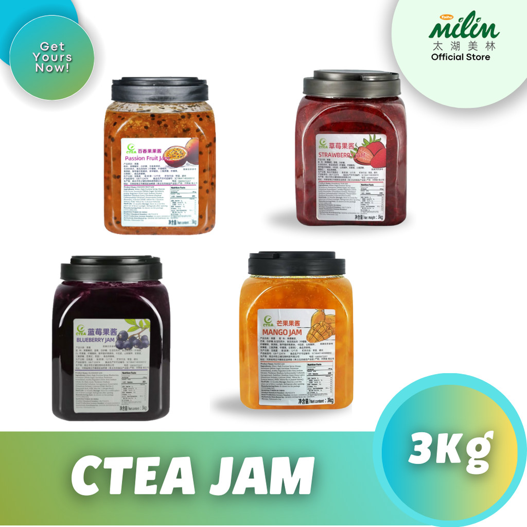 Ctea Jam 3kg / Fruit jam 3kg / Strawberry jam 3kg / Mango jam 3kg ...