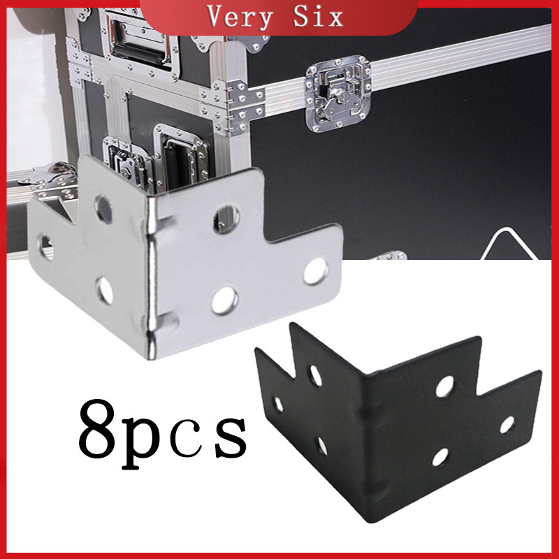 8Pcs Tour Case L Brace Flight Case L Bracket Right Angle Bracket Flight ...