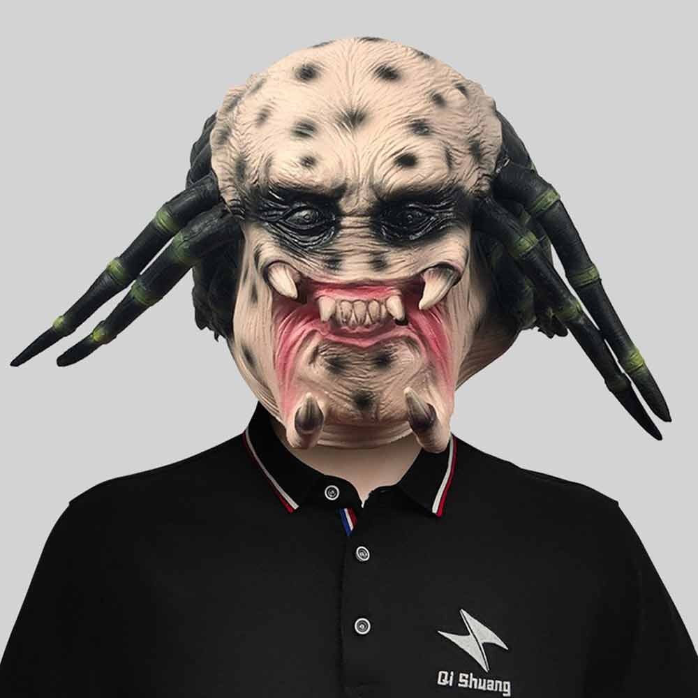 Lien VS Predator Monster Mask Cosplay Halloween Fancy Dress Latex ...