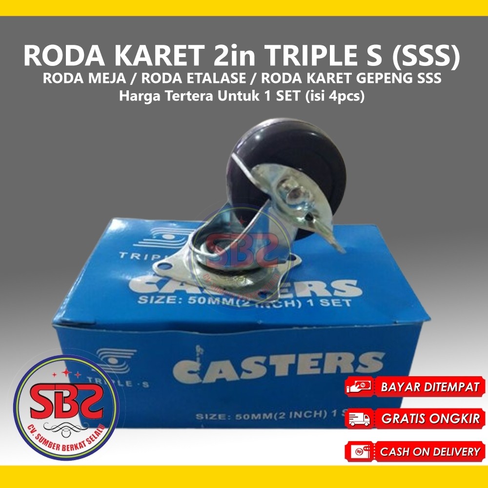 Sss - TRIPLE S 2in FLAT RUBBER WHEELS On + 50MM BrakeS LIVE BRAKES ...