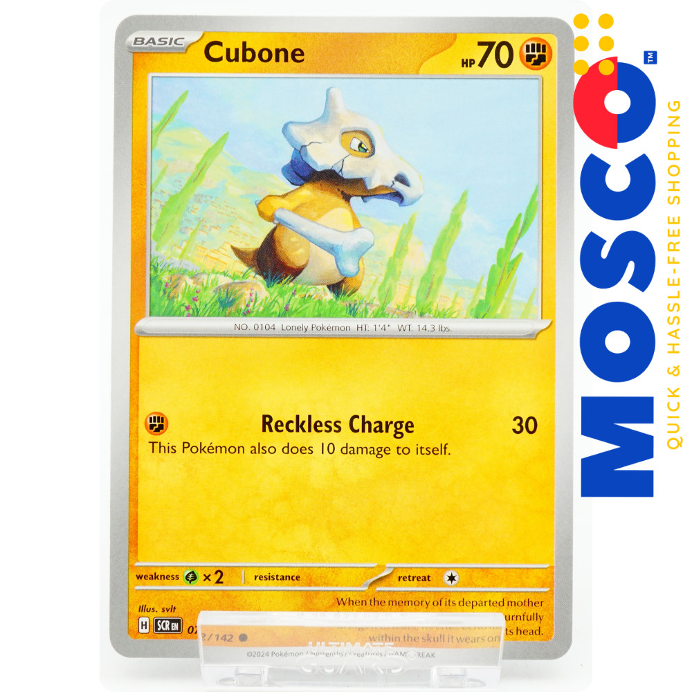 Cubone - 072/142 Common Stellar Crown | Pokemon TCG | Shopee Philippines