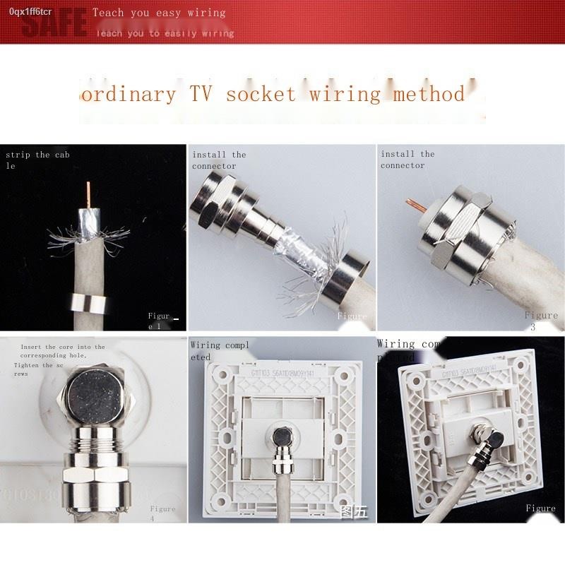 Bull CCTV socket wall 86 type switch concealed tv cable antenna TV ...