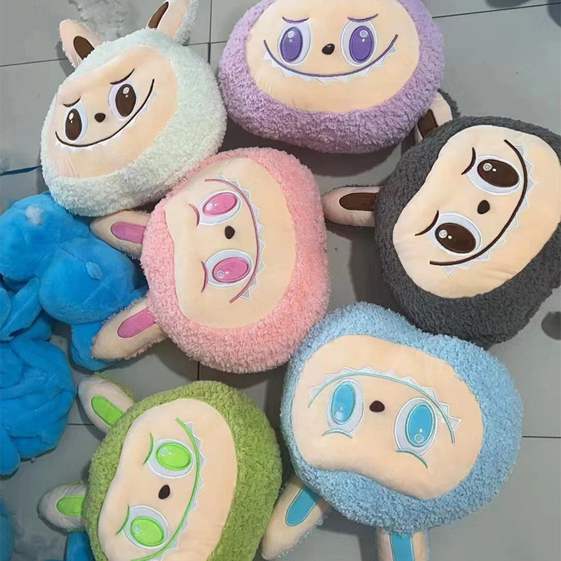 Cute Pop Mart Plush Toy Doll New Style Large Labubu Plush Grab Machine ...