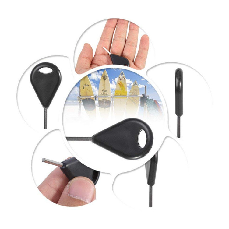 Surfboard Tail Rudder key FCS Fin key Allen Wrench Universal Standard ...