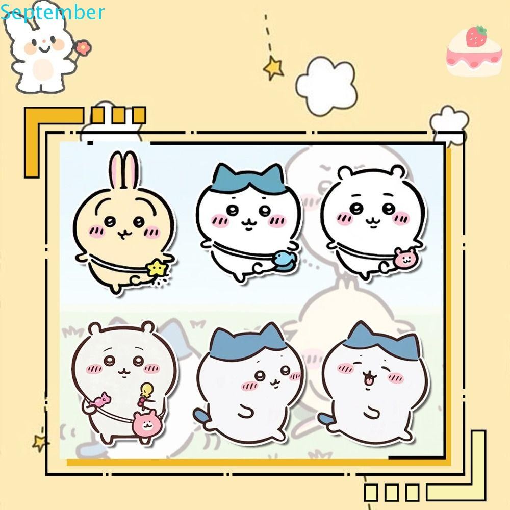 SEPTEMBER Anime Chiikawa Pin, Momonga Breastpin Hachiware Brooch ...