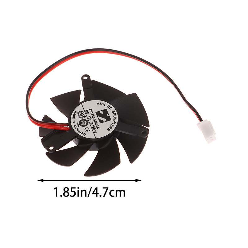 Meuctiffy Graphics Video Card Cooler Cooling Fan For HP R7 430 ...