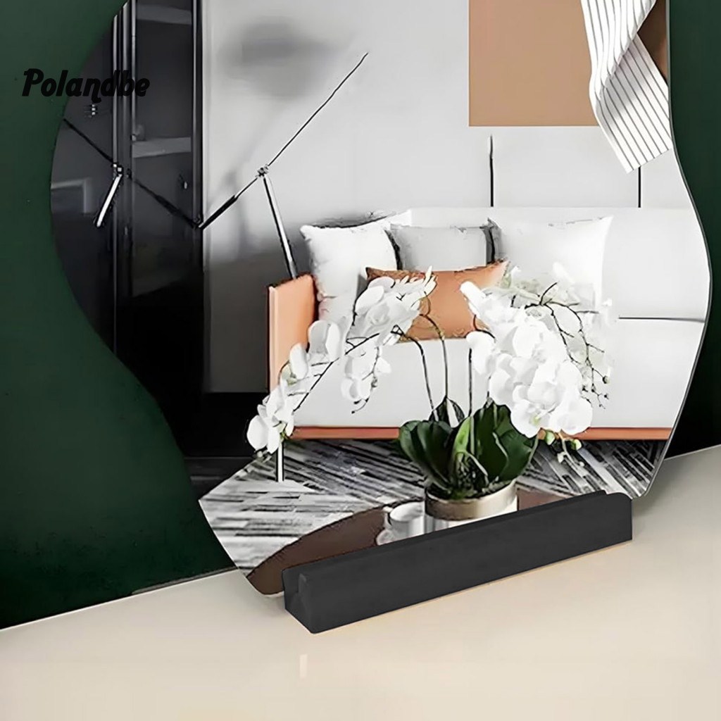 pe Billboard Base Floor Mirror Stand Stylish and Stable Full Length ...