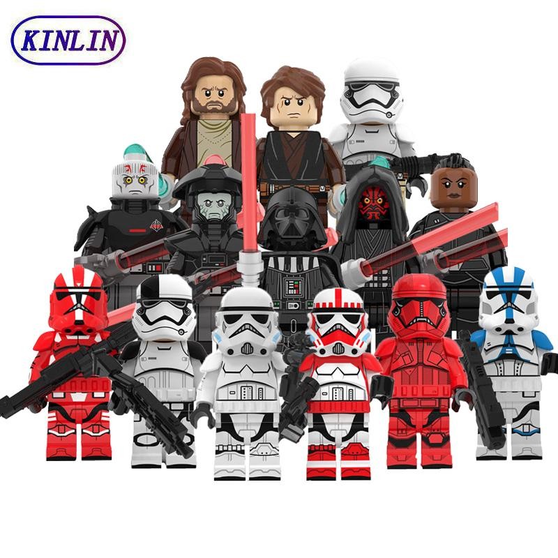 Starwars Action Figures Building Block Toys Imperial Inquisitors ...
