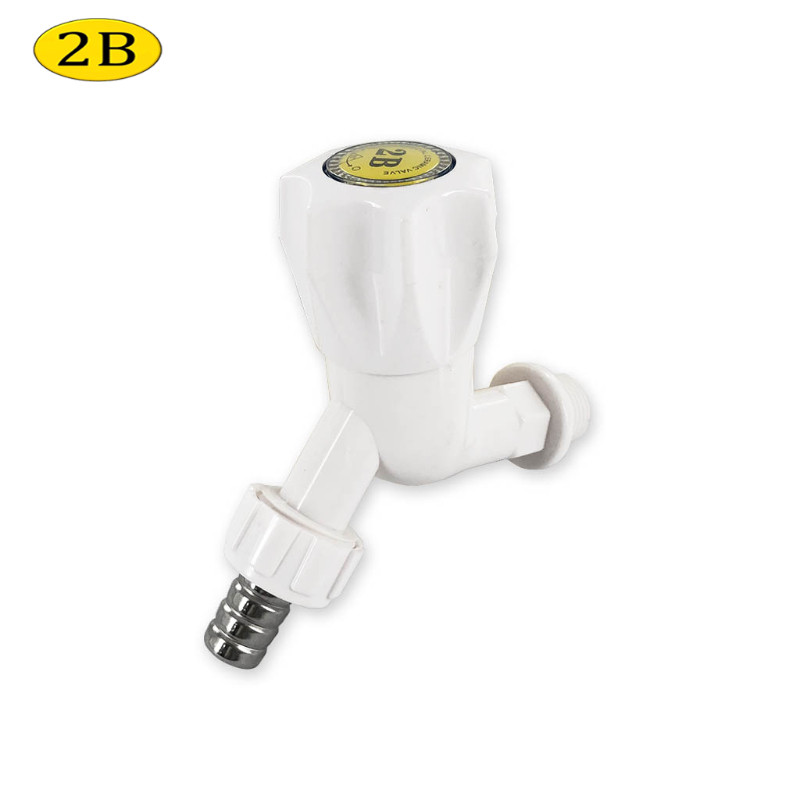 2B 1/2inch Thread ABS PVC Water Tap Faucet Ball Type With Hose BIB High ...