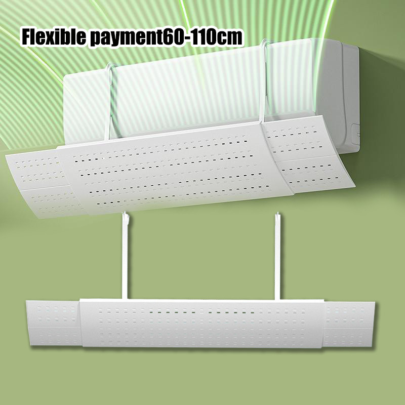 Aircon Direct Blowing Blocker Adjustable Air Conditioning Cover Aircon ...