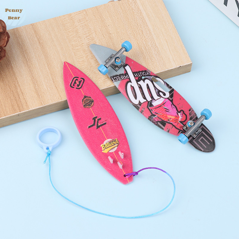 [Penny Bear] Finger Surfboard Toy Fidget Toys Mini Skateboard Children ...