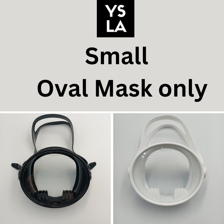 Cove Oval Tempered Glass Mask Spearfishing Freediving Mask Medium ...