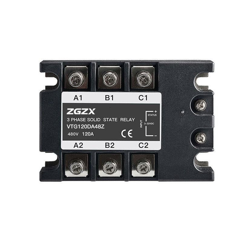 Three-Phase Solid State Relay DC Controlled AC380VBrandZGZXSolid State ...