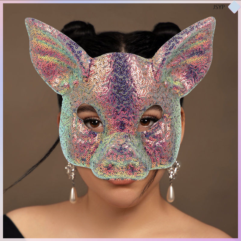 Funny Mask Decoration Masquerade Mask Pack Cosplay Masquerade Mask Pig ...