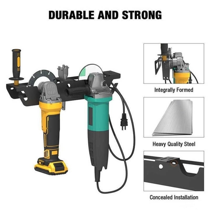 Angle Grinder Holder Double Head Sander Hanging Shelf FOR Mechanical ...